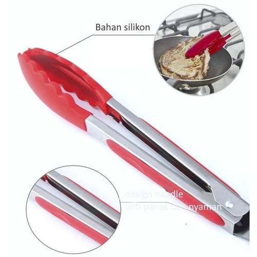 Jual Pencapit Makanan Silikon Gorengan Penjepit Capitan Makanan ...