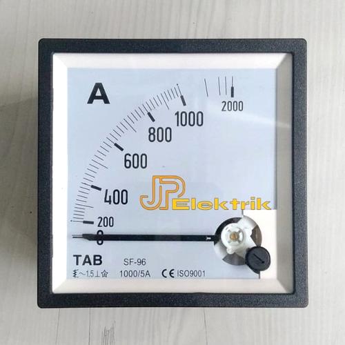 Jual Amper Meter Analog AC 1000/5 A / Amper Meter 96 x 96 mm Via CT - Jakarta Pusat - Jp ...