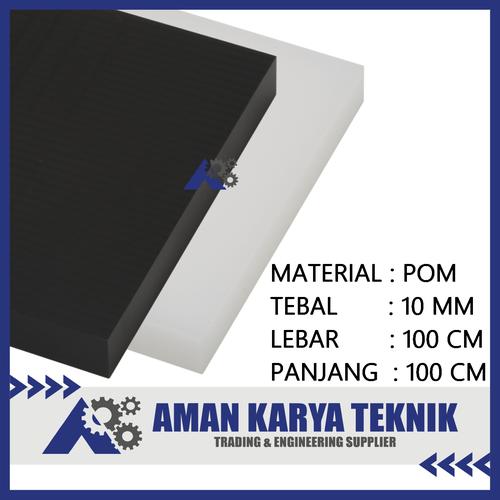 Jual Polyacetal/POM Lembaran ( POM Sheet ) 10 mm x 100 cm x 100 cm ...