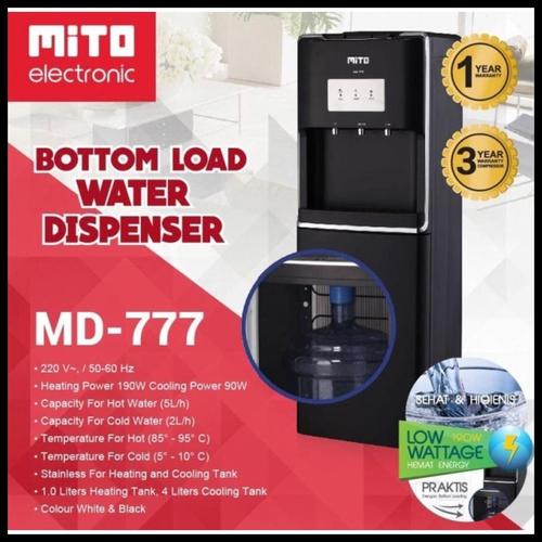 Jual [ Mito ] Mito Water Dispenser Galon Bawah Mito Md-666 Hot Cool ...