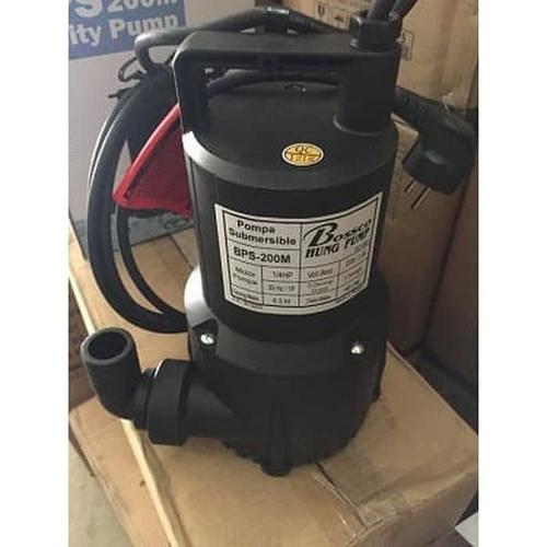 Jual Pompa Bossco BPS 200M Pompa celup kolam ikan Pompa sirkulasi 200W ...