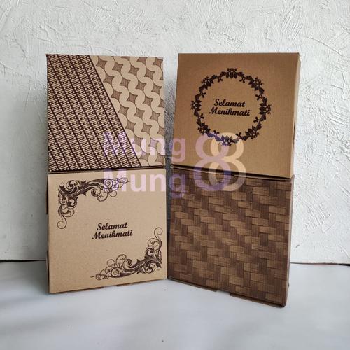 Jual Dus Karton Nasi 20x20 / Kotak Karton Nasi 20x20 / Dus E-Flute ...