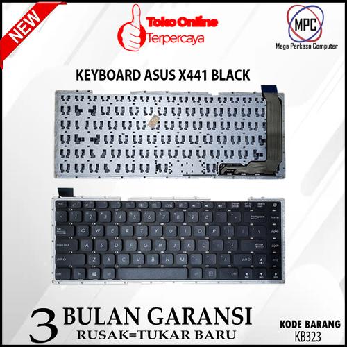 Jual Keyboard Laptop ASUS X441 X441S X441SA X441SC X441U A441 A441U Black - Kota Depok - Mega ...