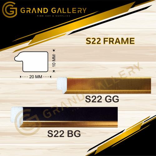 Jual S22 - BATANGAN BINGKAI FIBER POLYSTYRENE-FRAME POTO PS-3 METER ...