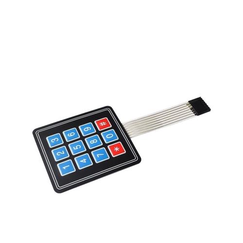 Jual KEYPAD MEMBRANE 3X4 or 4x3 MATRIX for ARDUINO - Kota Blitar ...