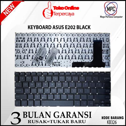 Jual Keyboard Laptop Asus E202 E202M E202MA E202S E202SA TP201SA Black - Kota Depok - Mega ...