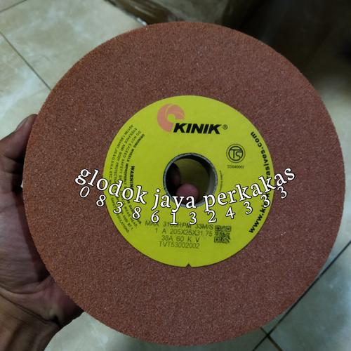Jual kinik grinding wheel 205x25x31.75 38a 60 kv batu gerinda duduk 8 ...