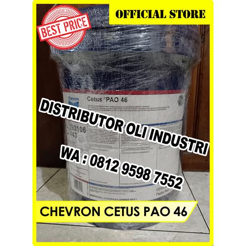 Jual CHEVRON CETUS PAO 46 ( 20 Liter - Ready Stock ) - Kota Tangerang ...