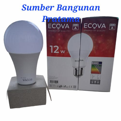 Jual lampu led 12w capsule bohlam led 12watt putih ecova bulb A 12w garansi - Kota Tangerang ...