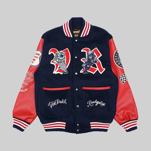 Jual VARSITY JACKET RAWTYPE RIOT X VONDUTCH RTR RAWTYPERIOT - S - Kab ...