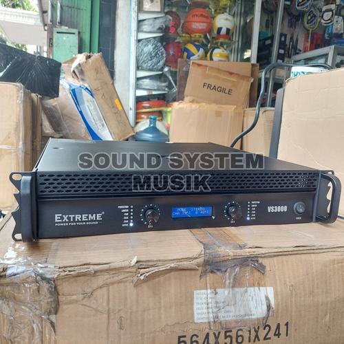 Jual Power Amplifier Ampli Extreme vs 3000 VS3000 2 channel Original ...