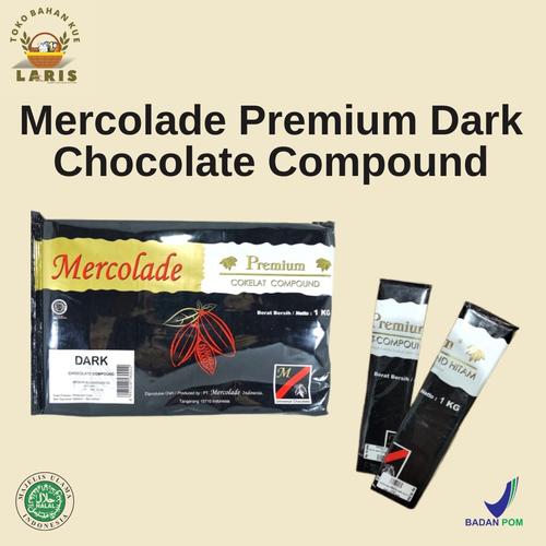Jual Mercolade Premium Dark Chocolate Compound (Tersedia 2 Ukuran ...