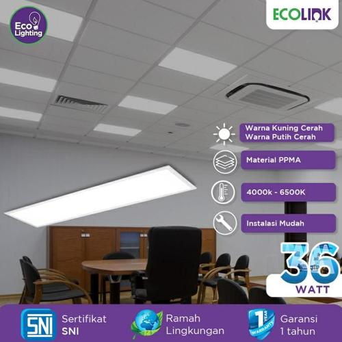 Jual ECOLINK Lampu Panel LED PL007 36 Watt Ukuran 30x120 - 36Watt 36 W ...