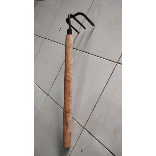 Jual CANGKUL KECIL GARPU MINI gigi3 GARUKAN SAMPAH CANGKOL PACUL GALI ...