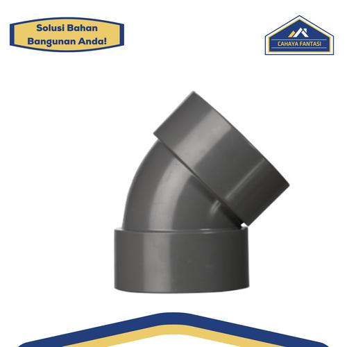 Jual Keni Elbow Rucika 45 derajat PVC - 4" D - Jakarta Selatan - Cahaya ...
