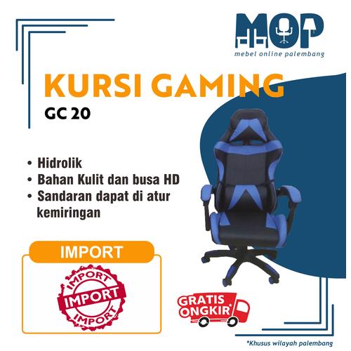 Jual Kursi Gaming GC 20 Gaming Chair / Kursi Kerja Kantor Direktur - Kota Palembang - Mebel ...