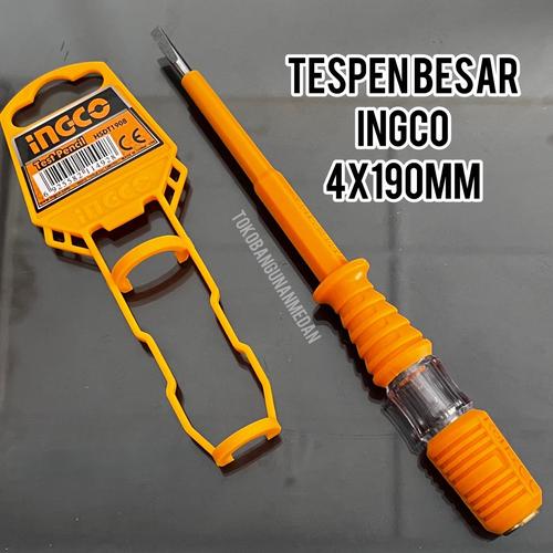 Jual TES PEN LISTRIK INGCO BESAR 4 X 190 MM HSDT1908 / TEST PEN TESPEN ...