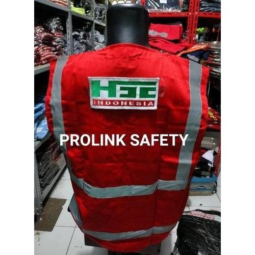 Jual ROMPI SAFETY ROMPI SAFETY PUNGGUNG LOGO HSE BAHAN KAIN DRILL ...