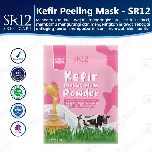 Jual KEFIR PEELING MASK POWDER SR12 / MASKER KEFIR BUBUK / ALL SKIN ...