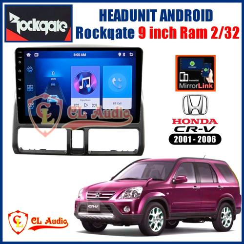Jual Head Unit Android Rockgate 9 Inch Honda CRV 2001-2006 - Jakarta ...