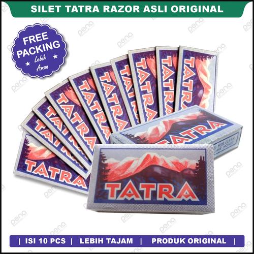 Jual Silet Tatra - Razor Blade Standard - 1 Box 10 Blades - Kab ...