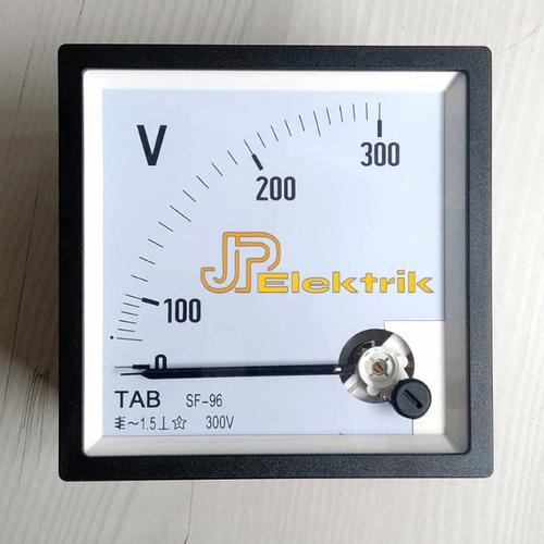 Jual Voltmeter Analog Volt Meter 300V AC 96x96 mm Voltmeter Jarum - Jakarta Pusat - Jp Elektrik ...