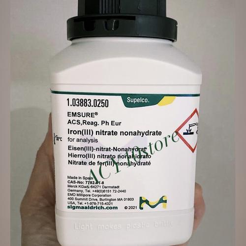 Jual Iron (III) nitrate nonahydrate / Ferri (III) Nitrate / Fe(NO3)3 ...