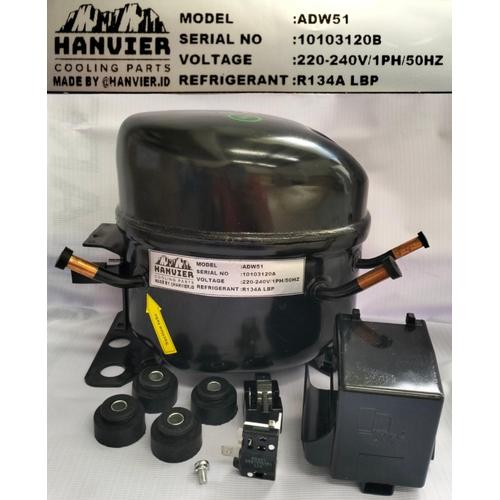 Jual COMPRESSOR ADW51 -- R134A (1/8HP) - Kota Tangerang - GTB Tangerang | Tokopedia