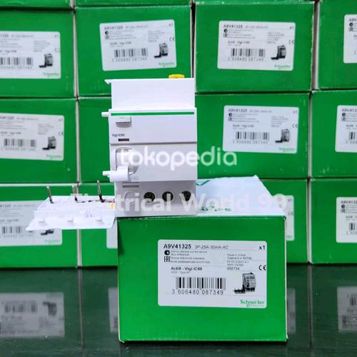 Jual MODULE VIGI IC60 3P 25A 30mA SERIES A9V41325 NEW SCHNEIDER ...