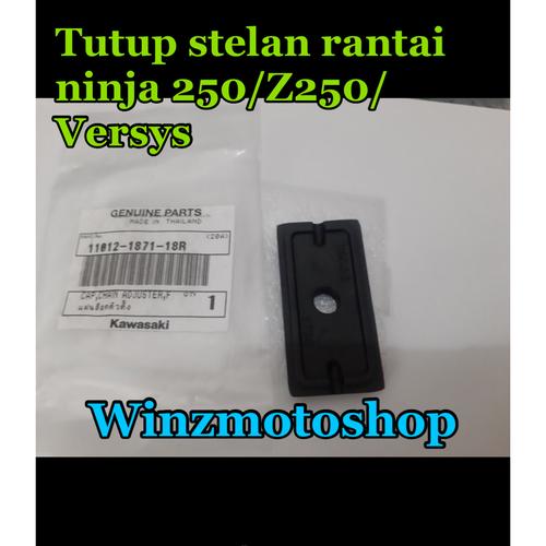 Jual Tutup Plat Stelan Rantai Swing Arm Ninja 250/Z250/Versys - Kota ...