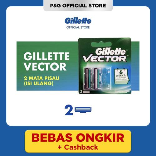 Jual Gillette Vector Silet Refill Pencukur isi 2 - Jakarta Timur - P&G ...