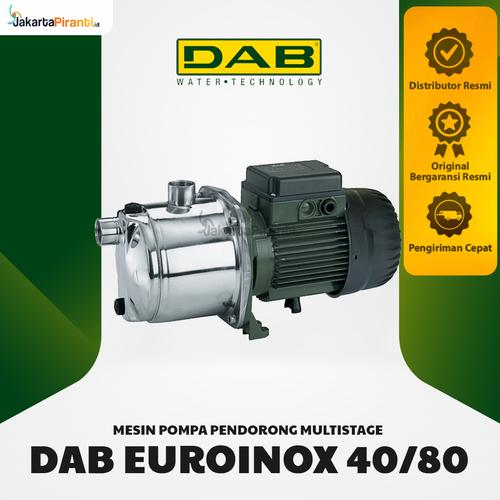 Jual Mesin Pompa Air Dorong Stainless Steel Multistage DAB Euroinox 40/80 M - Kota Tangerang ...