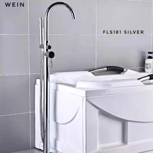 Jual SHOWER LANTAI BATHUB PANAS DINGIN CHROME MODEL TOTO PALOMA WASSER ...
