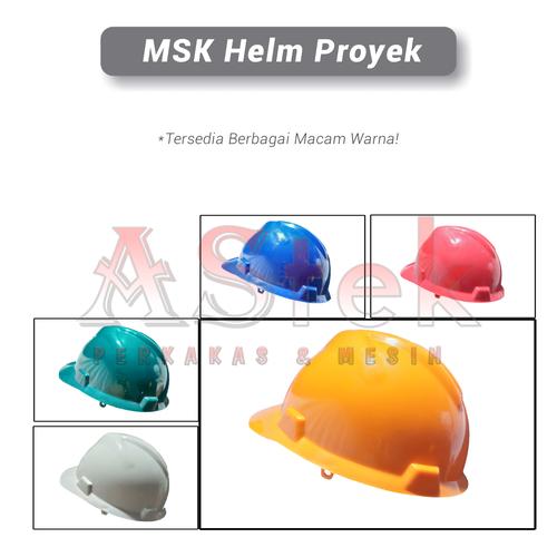 Jual Helm Proyek Kerja Safety Msk Safety Helm Proyek Model Putar – Helm ...