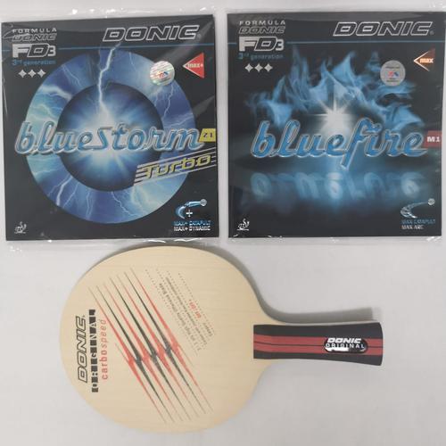 Promo Bat Pingpong Donic Original Carbon Speed + Karet serang set Cicil 0% 3x - Jakarta Barat ...