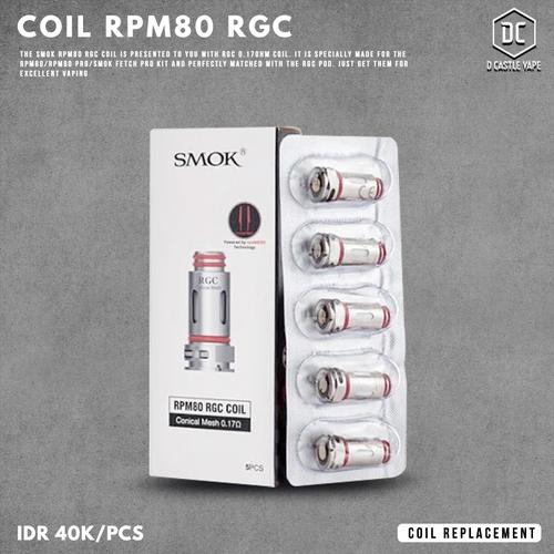 Jual Smok RPM 80 RGC RBA Coil By Smok Tech - Kota Tangerang Selatan - D ...