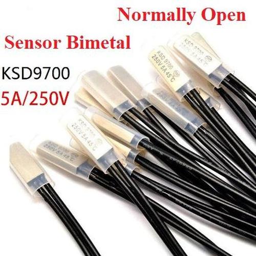 Jual Thermostat Thermal KSD9700 Bimetal Temperatur 250v 5A Normally Open - 100 C - Jakarta Pusat ...