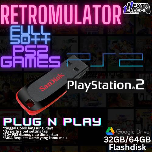 Jual Flashdisk Emulator PS2 FULL ROM for PC - RETROMULATOR - FD32 ...