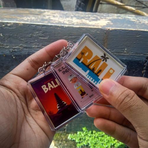 Jual Gantungan Kunci BALI / OLEH-OLEH KHAS BALI / Dua sisi / PREMIUM ...