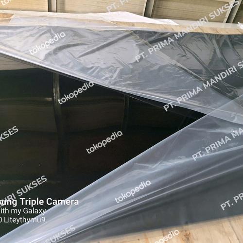 Jual PVC Black Glossy Sheet / PVC Hitam Lembaran 1mm x 1m x 2m ...