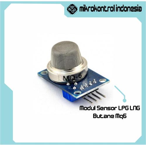 Jual Modul Sensor LPG LNG Butane MQ6 - Kab. Tasikmalaya - mikrokontrol ...