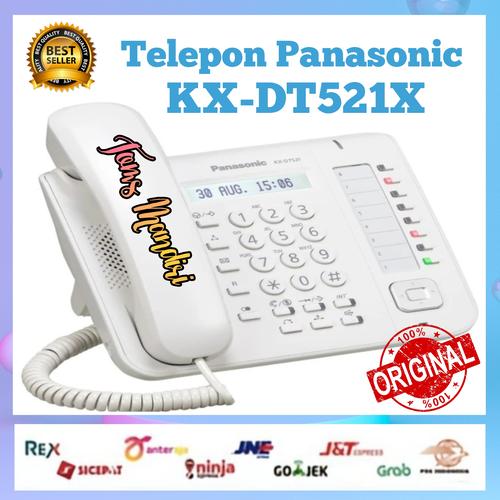Jual Telepon Panasonic KX-DT521X Garansi Resmi - Putih - Jakarta Barat - toms mandiri | Tokopedia