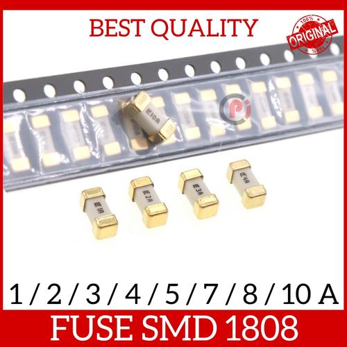 Jual Sekering Sekring Fuse SMD Type 1808 Arus 1 2 3 4 5 7 8 10 A Amper ...