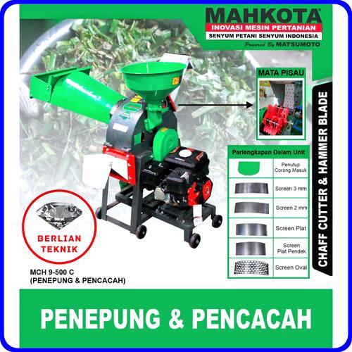 Jual Mesin Pencacah Kombinasi Penepung Mahkota MCH 9-500 C - Jakarta Barat - BERLIAN TEKNIK JKT ...