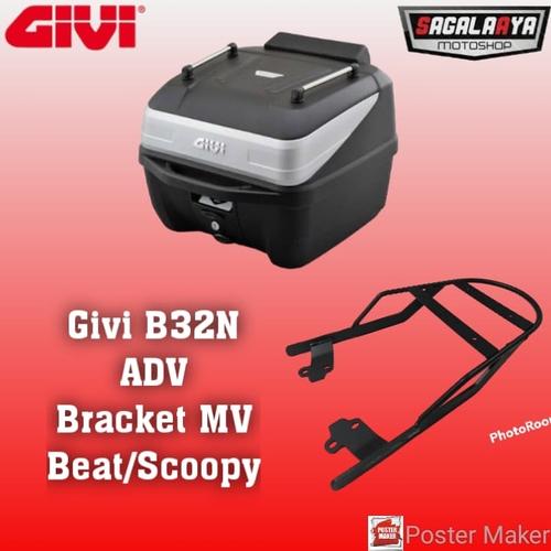 Jual Givi B32N ADV Bracket Top Box Givi MV Honda Beat Scoopy original ...