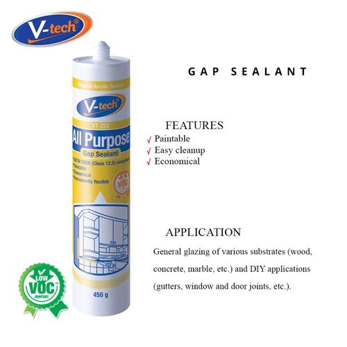 Jual Lem Sealent Untuk Pemasangan Plafon PVC Akrilik Gap Sealent - INV ...
