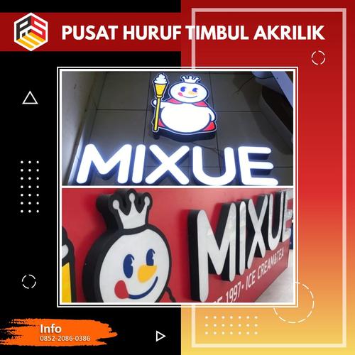 Jual Huruf Timbul Akrilik / Acrylic / Nyala / LED / Letter Sign ...
