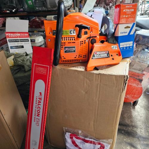 Jual Chainsaw Falcon Pro 5800 Bar 22 inch Komplit - Kota Pontianak ...