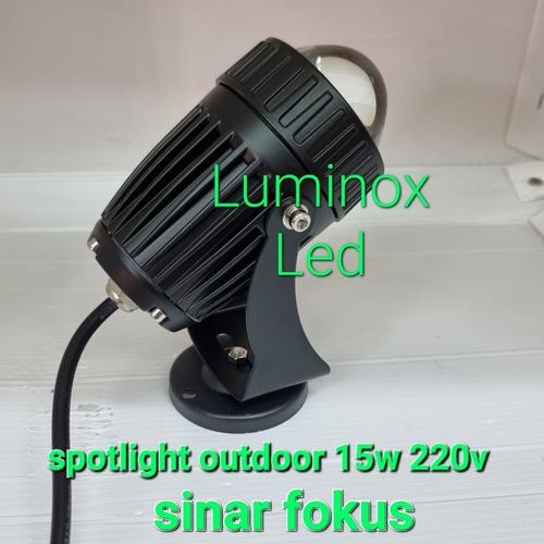 Jual spotlight fokus dinding gedung led 15watt 15w / sorot tugu 15 watt ...