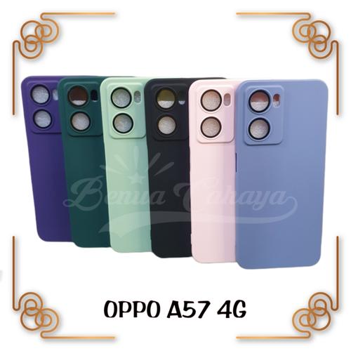 Jual CASE OPPO A57 4G / A57 5G -NEW CASE MACARON PLUS LENSA PROTECTION ...